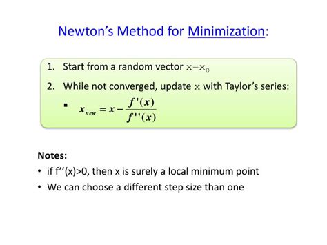 Ppt 3 Optimization Methods For Molecular Modeling Powerpoint Presentation Id4448883