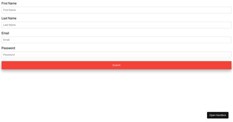 React Codesandbox