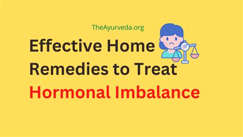 Treat Hormonal Imbalance Naturally At Home