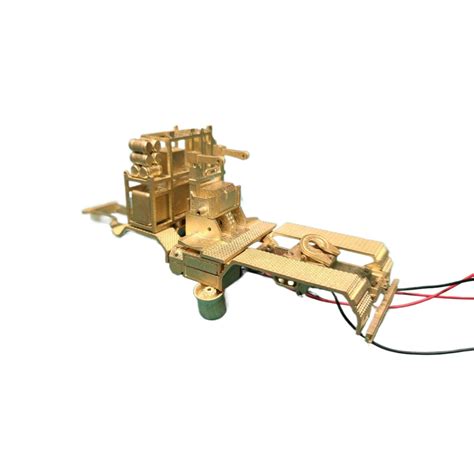 187 Herpa Arocs 4663 8x8 Model Car Brass Chassis Rc Modification Kit