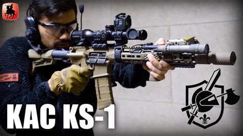 Knights Armament Ks1 Uk Special Forces Gewehr Youtube