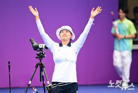 안산 vs 임시현 양궁 개인전 금메달 놓고 집안 싸움