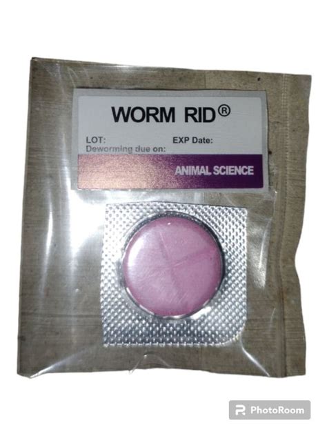 Worm Rid Tablet Dewormer Sold Per Pc With Sticker Lazada Ph