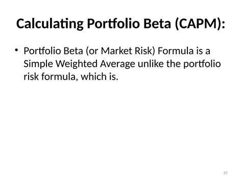 Efficient Portfolio Market Risk And Cml Line Ppt