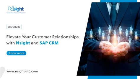 Nsight Inc On Linkedin Enhance Customer Relations With Nsights Sap Crm Solutions