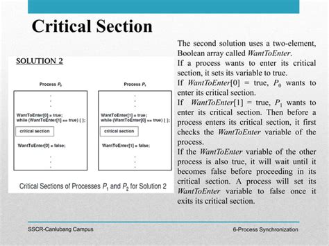Unit 2 Understanding The Synchronization Processpptx Operating Systems Computer Software