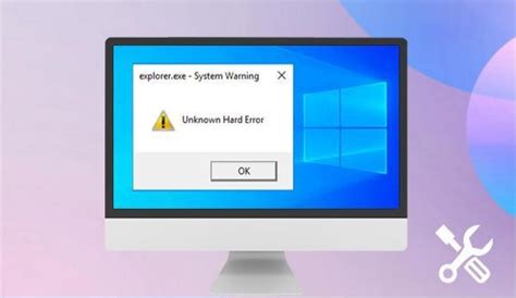 how to fix unknown hard error