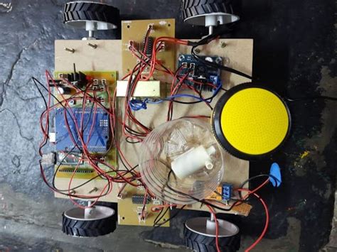 Agricultural Pesticide Spraying Robot Arduino Project Hub