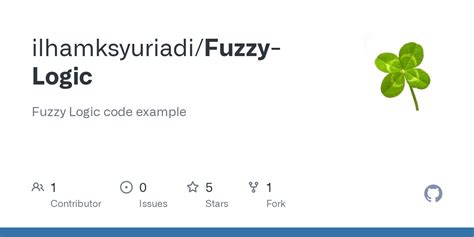 Github Ilhamksyuriadifuzzy Logic Fuzzy Logic Code Example