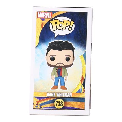 Kit Harington Signed Eternals 738 Dane Whitman Funko Pop Figure Beckett Pristine Auction