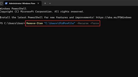 Delete Folder In Cusers Via Powershell When Standard Methods Fail