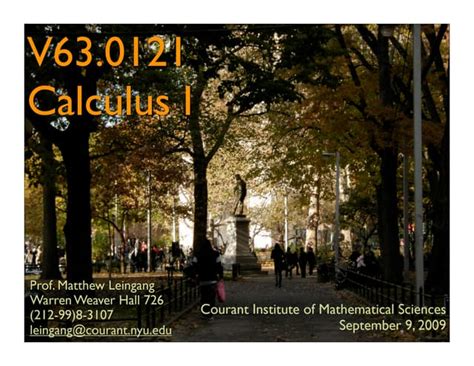 introduction to calculus i ppt