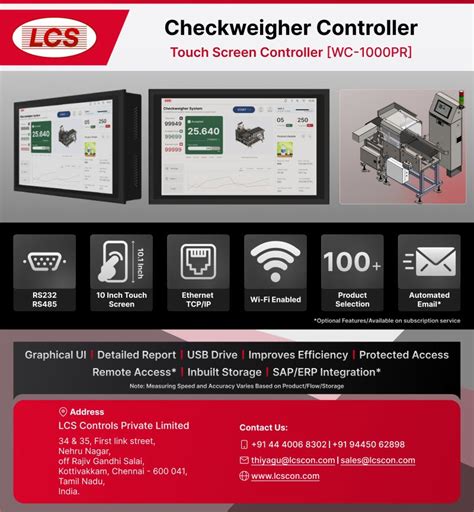 Lcs Controls Private Limited On Linkedin Checkweighing Industrialautomation Precisioncontrol