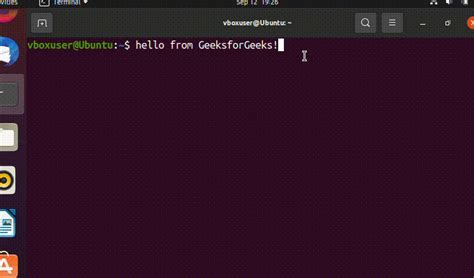 How To Zoom In And Zoom Out Terminal Console In Linux Geeksforgeeks
