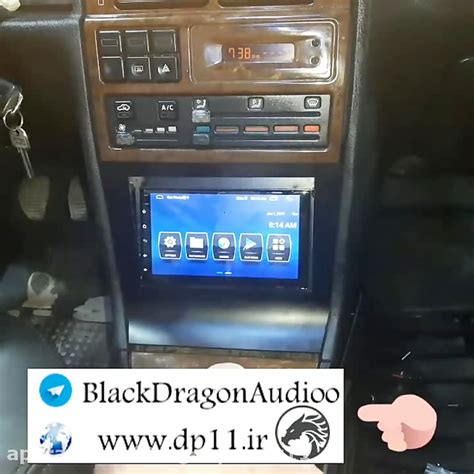 مانیتور پژو پارس و 405 داشبورد قدیم ضبط تصویری فابریک پژو قدیم