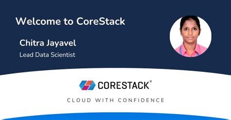Were Delighted To Welcome Chitra Jayavel To Corestack Who Has Joined Us As 𝗟𝗲𝗮𝗱 𝗗𝗮𝘁𝗮 𝗦𝗰𝗶𝗲𝗻𝘁𝗶𝘀𝘁