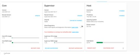 Snapshot Unknown Error See Supervisor Home Assistant Os Home