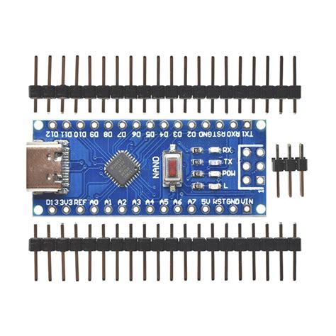 Arduino Nano V3 0 Atmega328p Ch340 Usb C Piny Do Zlutowania Ajmaker