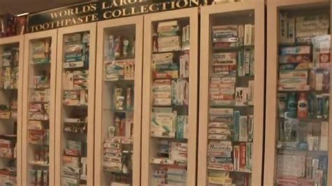 World Record Toothpaste Collection Belongs To Dr Val Kolpakov