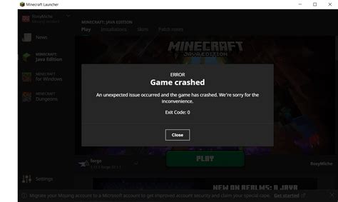 minecraft forge 1 17 1 keeps crashing in java launcher mods already