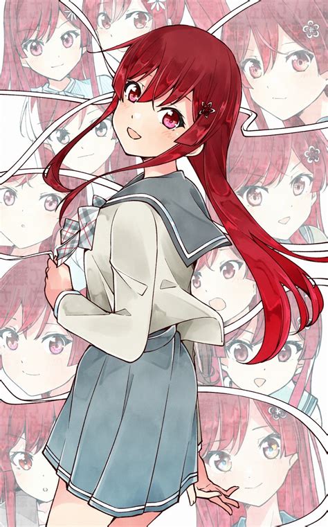 Trefle R Sato Reika 227 Highres 1girl D Bow Bowtie Closed Mouth Facing To The Side
