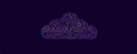 Navigating The Digital Landscape With Cutting Edge Cloud Technology Solutions Stock Illustration