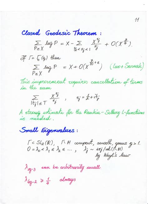 Spectral Theory Of Automorphic Forms And Analytic Number Theory