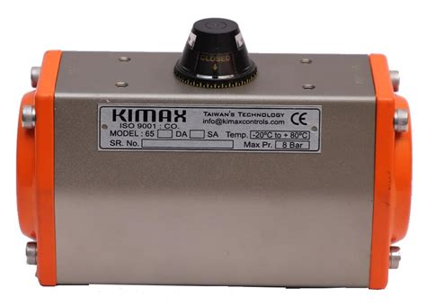 Limit Switch And Pneumatic Actuator Kimax Controls