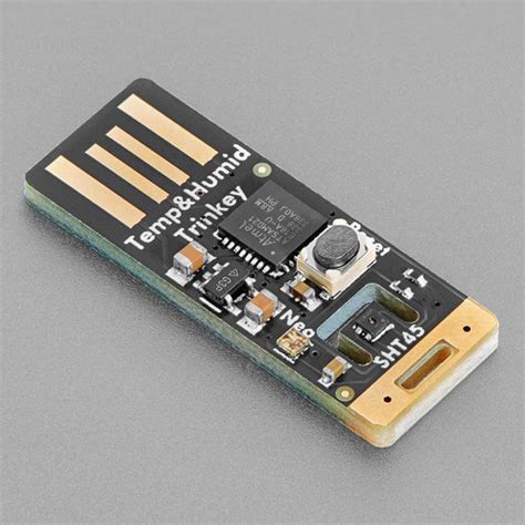 Adafruit Sht45 Trinkey Usb Temperature And Humidity Sensor The Pi Hut