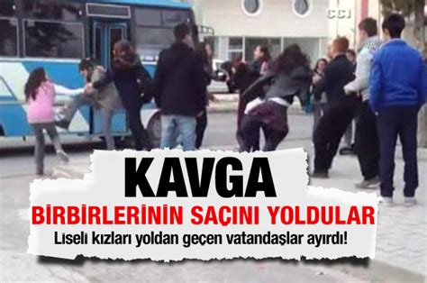 Liseli K Zlar Birbirinin Sa N Yoldu