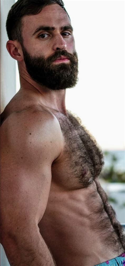 Handsome Bearded Men Scruffy Men Bearded Guys Hairy Hunks Hairy Men