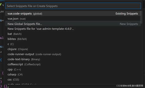 Vue设置生成vue代码的快捷片段vue快捷生成代码 Csdn博客 Vue设置生成vue代码的快捷片段vue快捷生成代码 Csdn博客