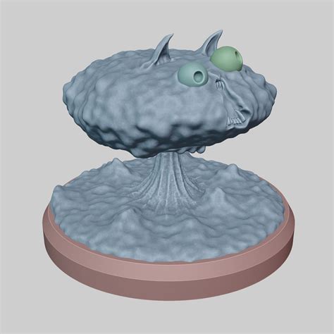 Nuke Cat Exploding Kittens 3d Model 3d Printable Cgtrader