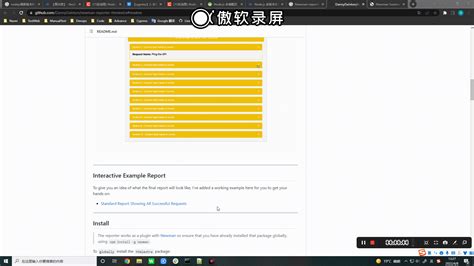 Unable To Open The Tabs On The Generated Htmlextra Report · Issue 381 · Dannydainton Newman
