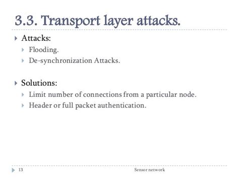 wireless sensor network security issues