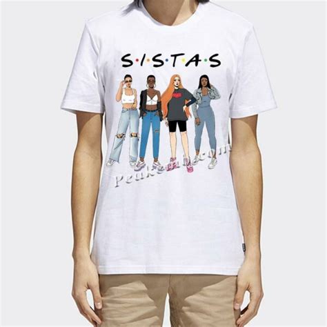 Wholesale Sistas 4 Girls Custom T Shirt Iron On Transfers Peakemb