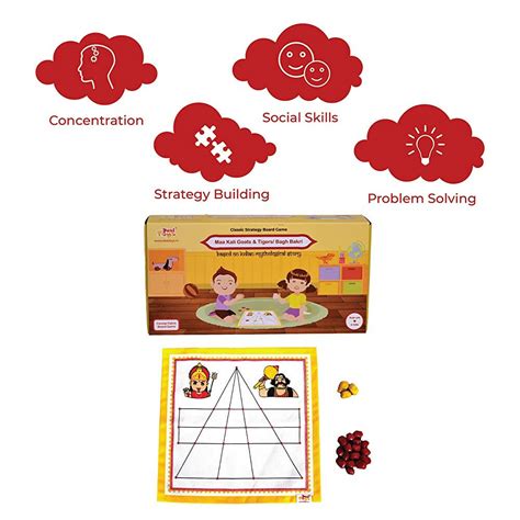 Buy Desi Toys Maa Kali Goats And Tigers Bagh Bakri Classic Strategy