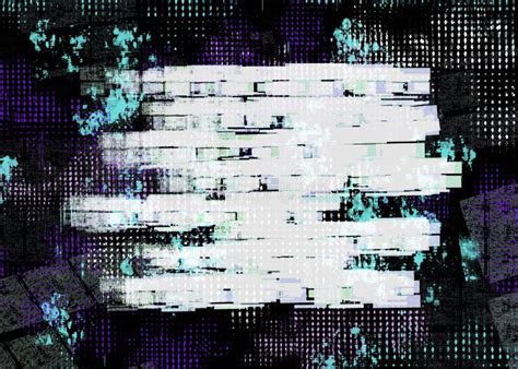 Digital Signal Error Glitch Pixel Noise Abstract Background For Poster Cover Business Card Or