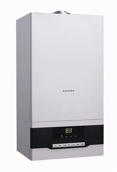 Wall Hung Natural Gas Tankless Combi Boiler White Color