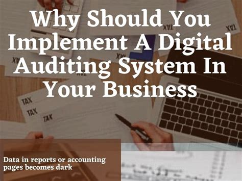 Implement A Digital Auditing System In Your Business By Wz Wu On Dribbble