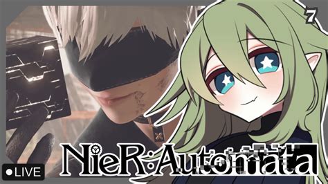 🔴 live now hacking my way through nier automata 🤍 r virtualyoutubers
