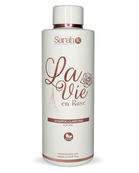 Shampoo Clarifying “la Vie En Rose” Sarahk 1lt Sarahk Chile
