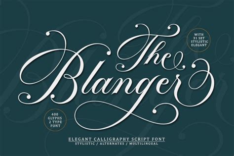 The Blanger Font All Free Fonts