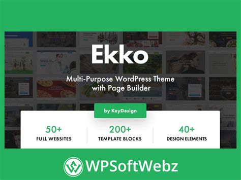 Ekko Wordpress Theme Wordpress Softwebz