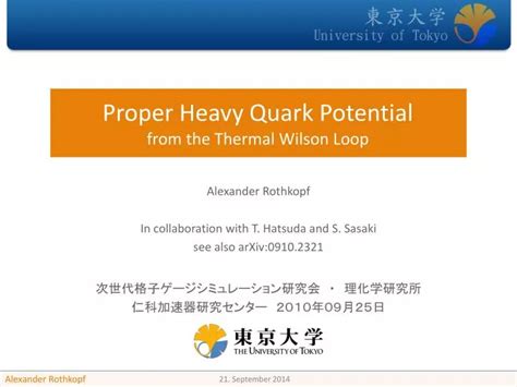 ppt proper heavy quark potential from the thermal wilson loop