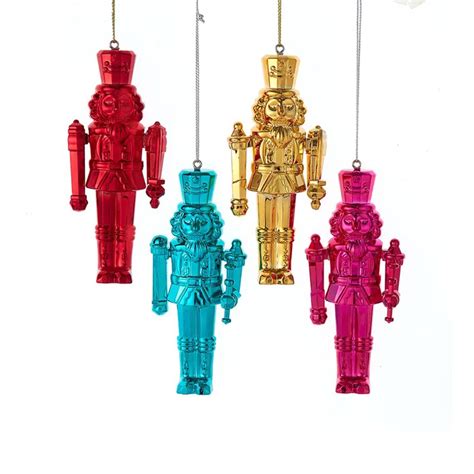 Colorful Nutcracker Ornament 4 Colors Annies Blue Ribbon General Store