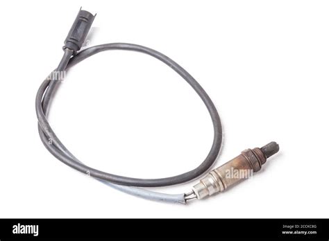 Lambda Probe Metal Cable Oxygen Sensor Device Designed To Register The Amount Of Remaining