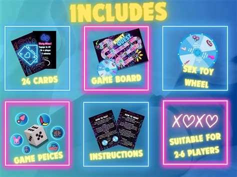 Kinky Quest Printable Sex Board Game Adult Board Game Sexual