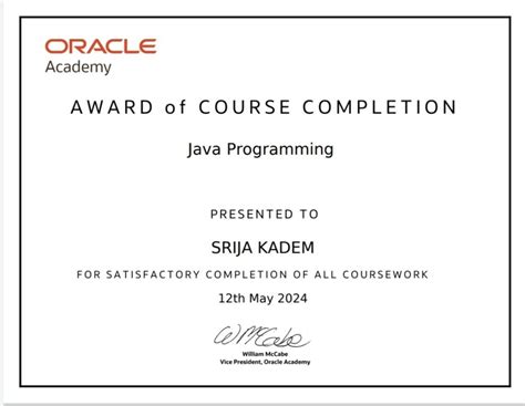 Javaprogramming Oracleacademy Continuouslearning