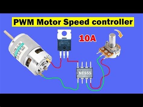 PWM DC Motor Speed Controller DIY Simple V Motor Controller YouTube In Motor